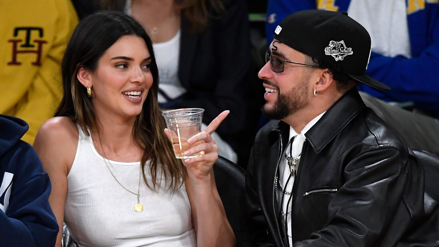 Kendall Jenner and Bad Bunny caught making out at Drake concert