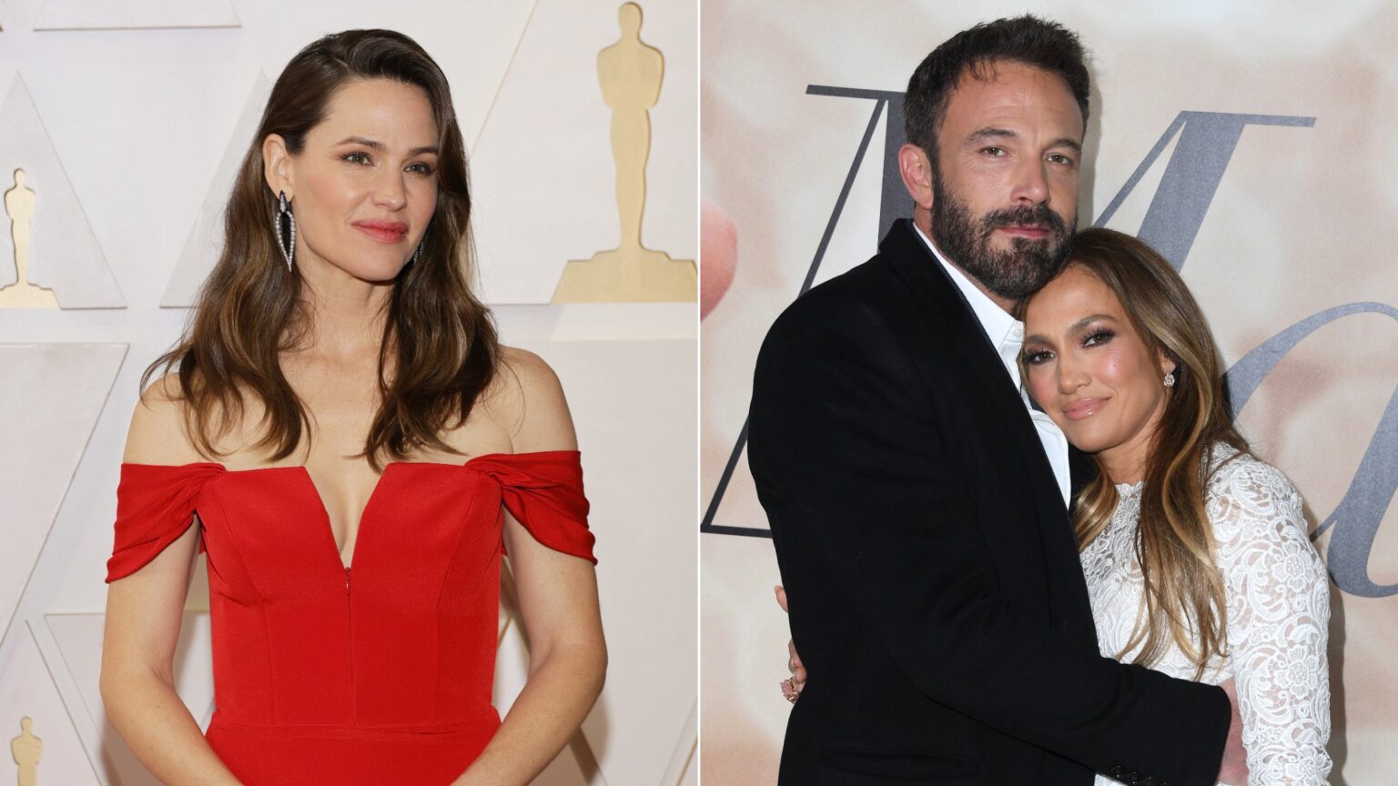 Jennifer Lopez, Ben Affleck & Jennifer Garner attend the same event ...