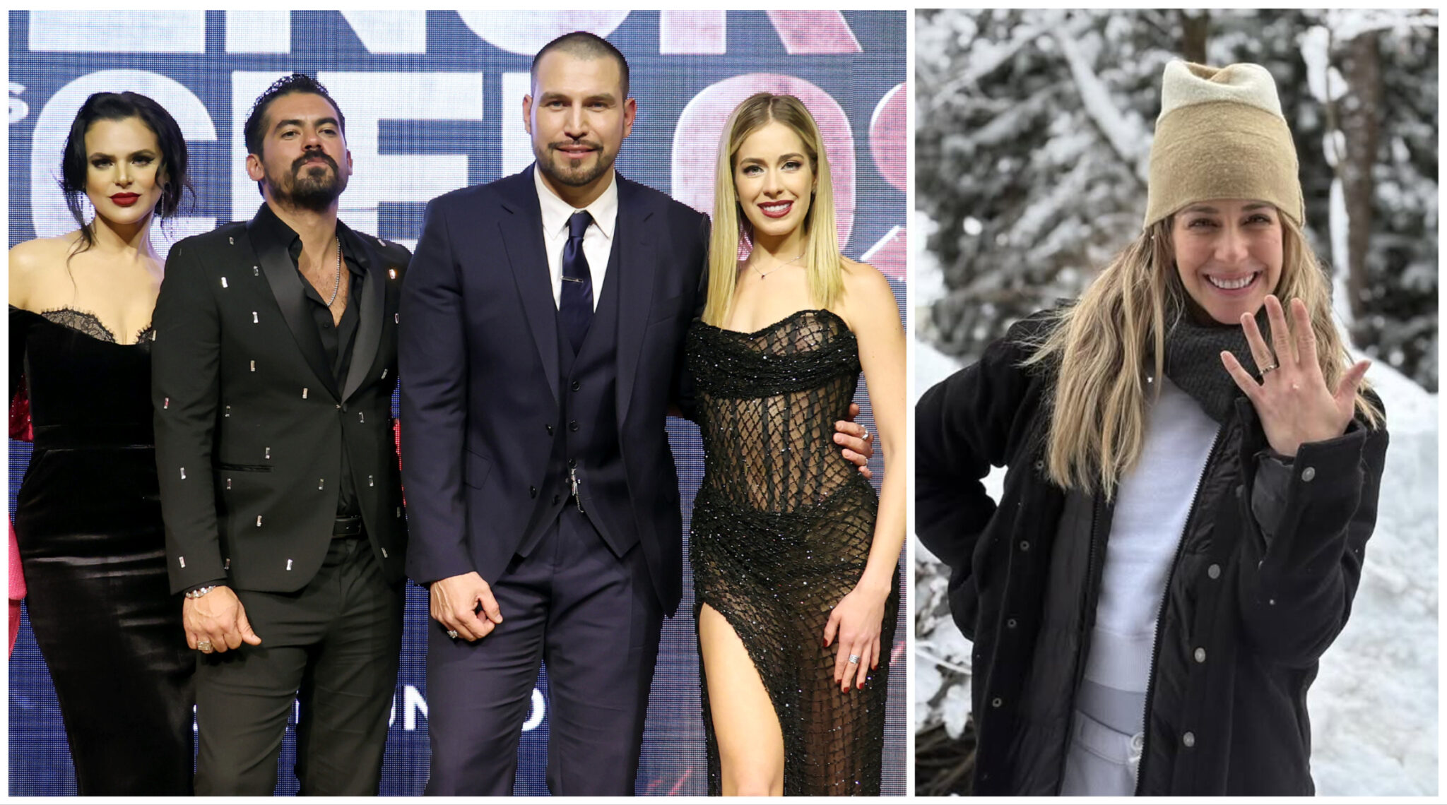 Carmen Aub se compromete en Navidad y presume su lujoso anillo