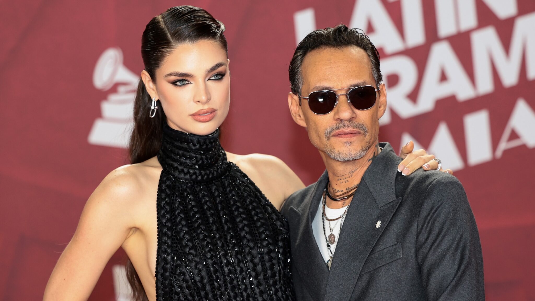 Marc Anthony & Wife Nadia Ferreira Celebrate 2nd Anniversary