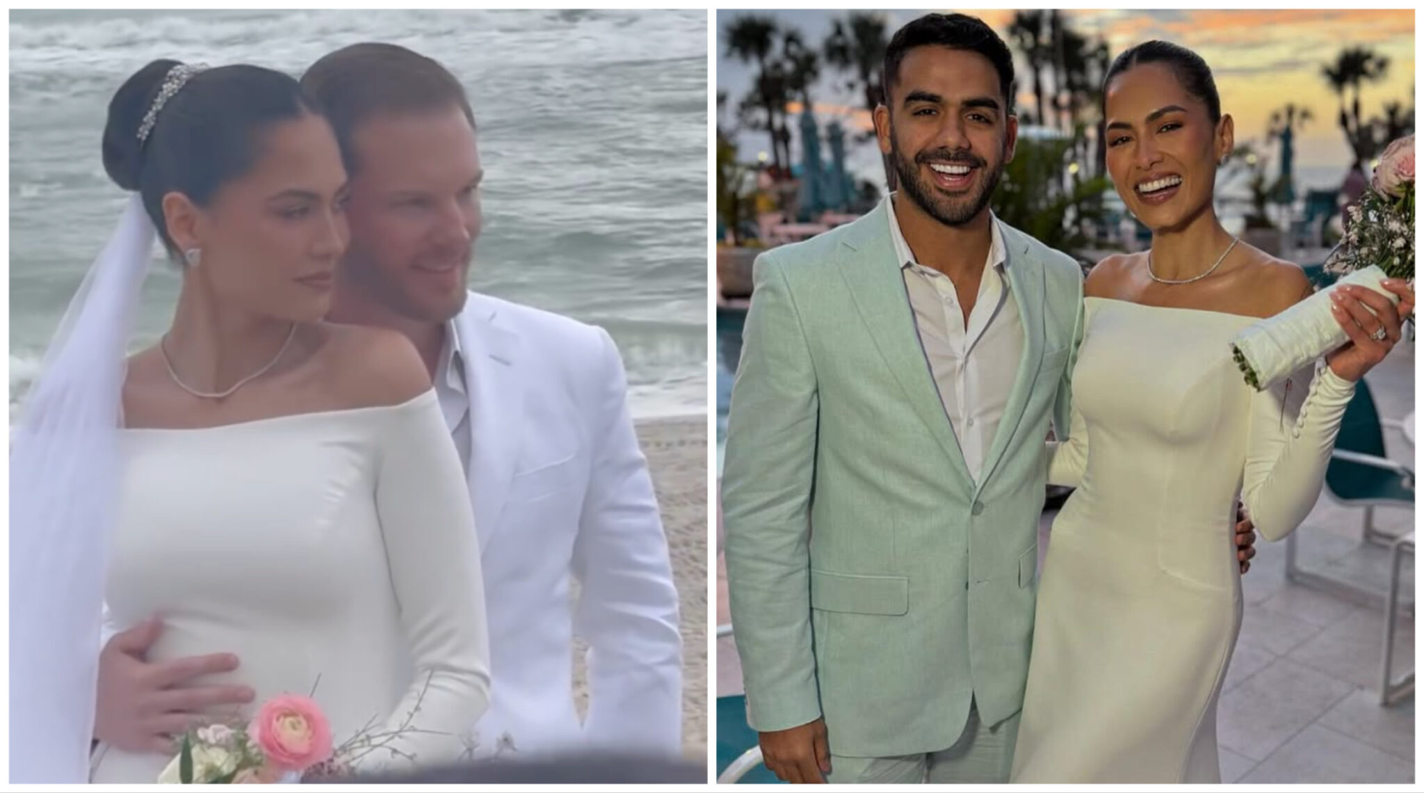Todo sobre la boda de Andrea Meza y Ryan Proctor en Florida